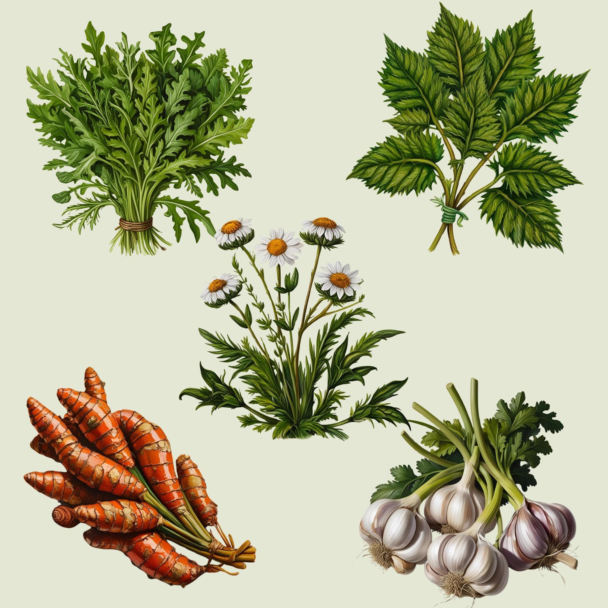 Herbs Clipart PNG Medicinal Herbs Clipart Illustration Watercolor ...