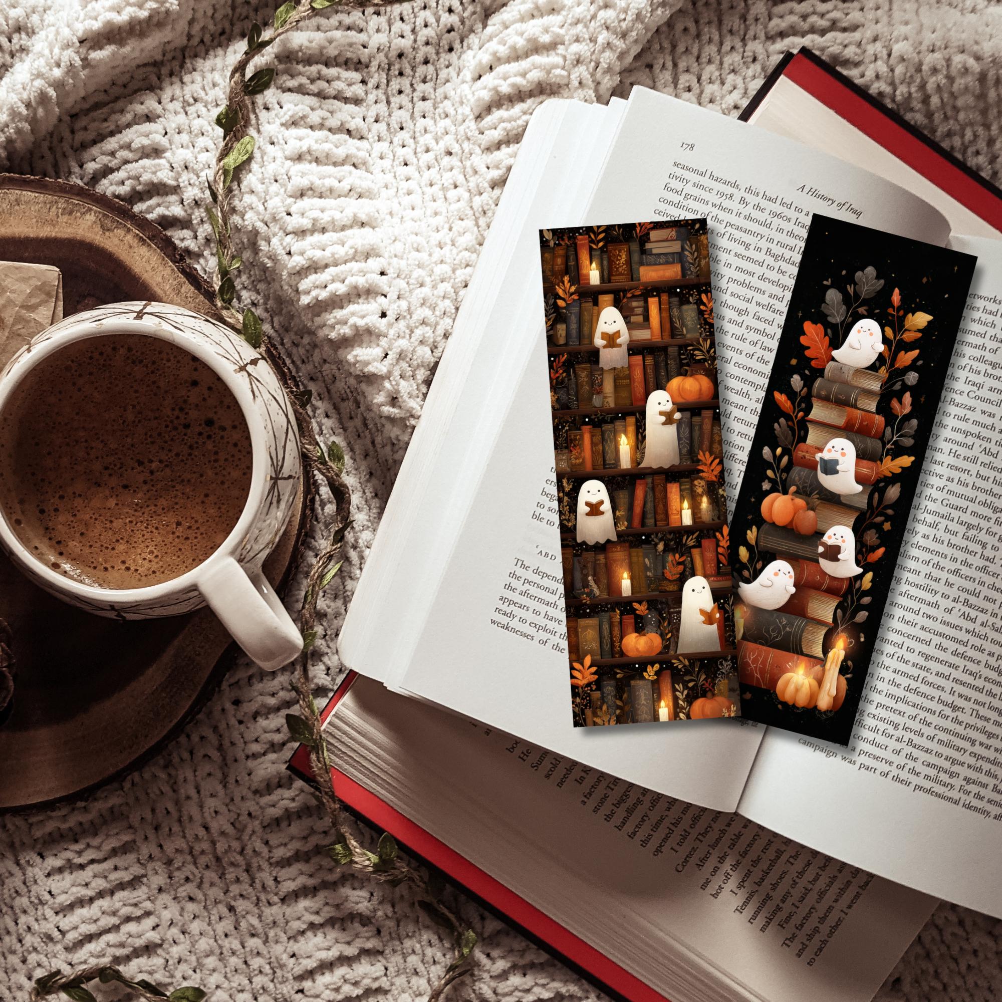 Printable Halloween Ghost Bookmarks 8 Printable Cute Spooky Ghost ...