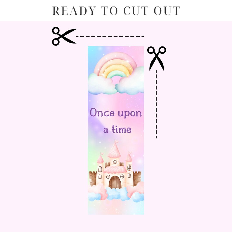 Cute Printable Unicorn Bookmarks Digital Download JPG Kids Bookmarks ...