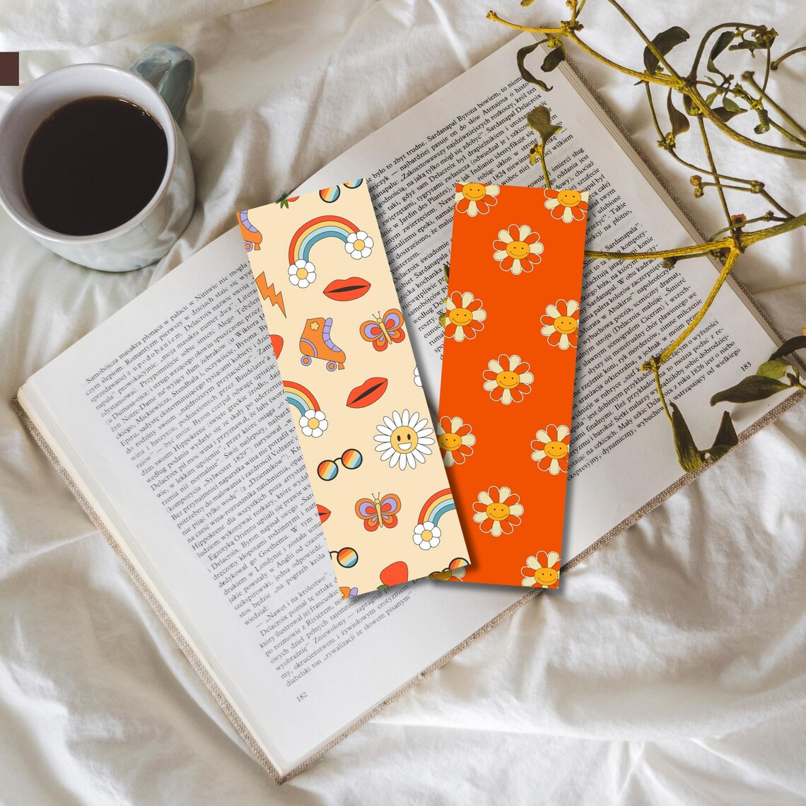 Printable Bookmark Bundle Retro Bookmarks Digital Download Printable ...