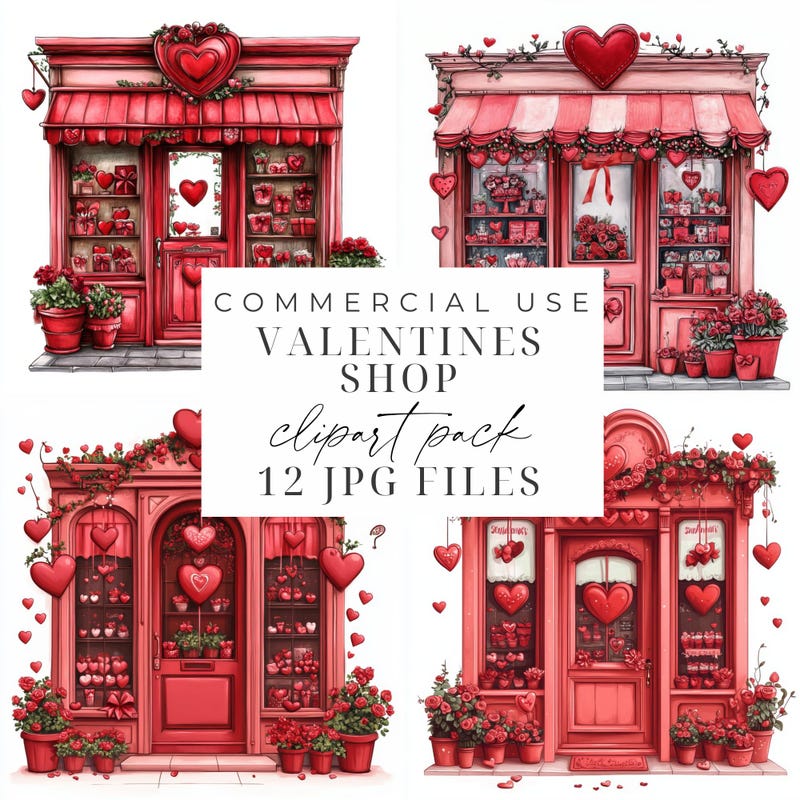 Valentine House - Etsy