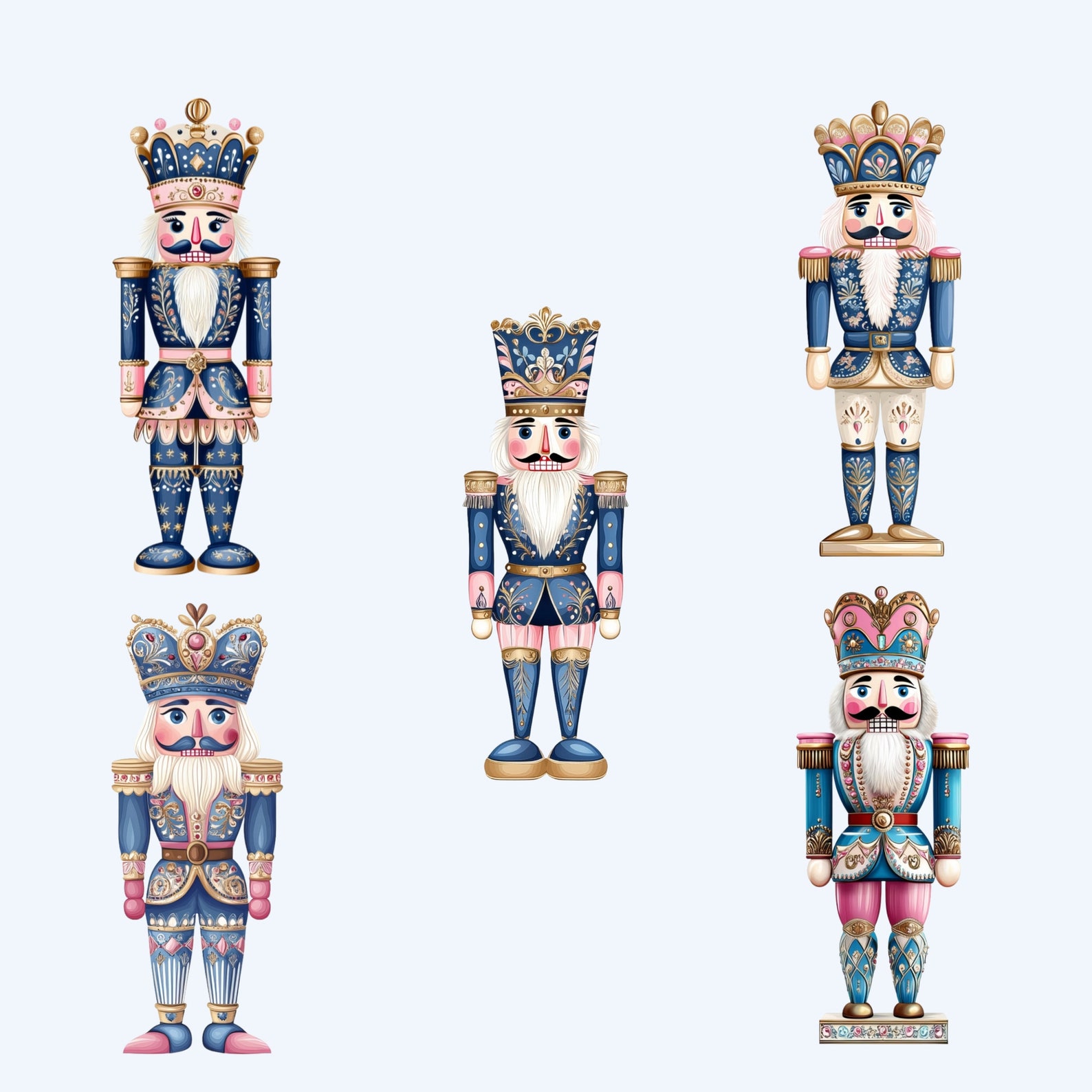 Christmas Nutcracker Clipart Pngs Watercolor Nutcracker Clipart ...