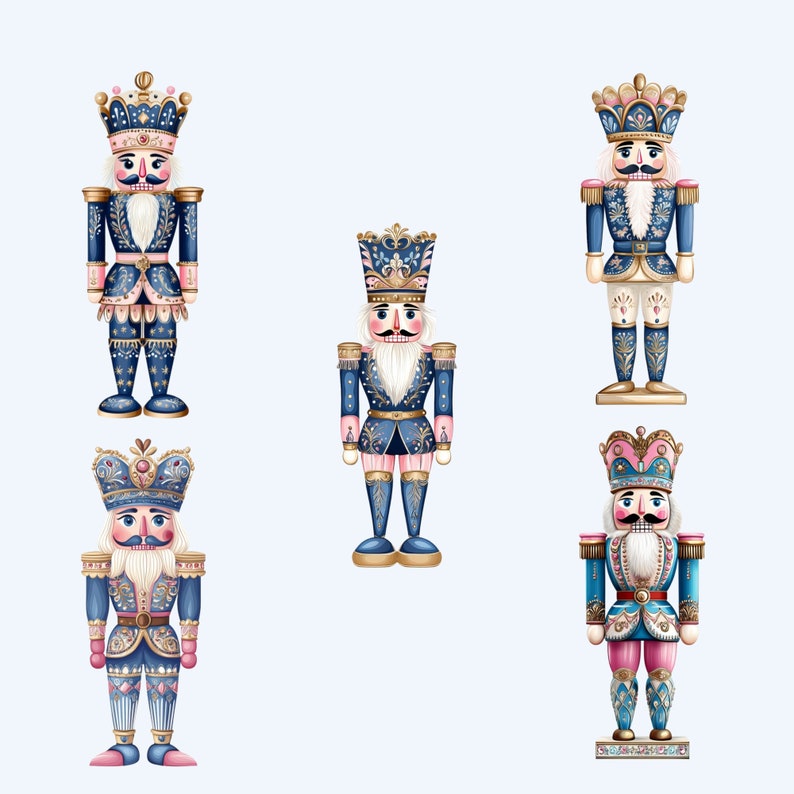 Christmas Nutcracker Clipart Pngs Watercolor Nutcracker Clipart ...