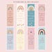 Affirmation Printable Bookmarks Boho Bookmarks Digital Download ...