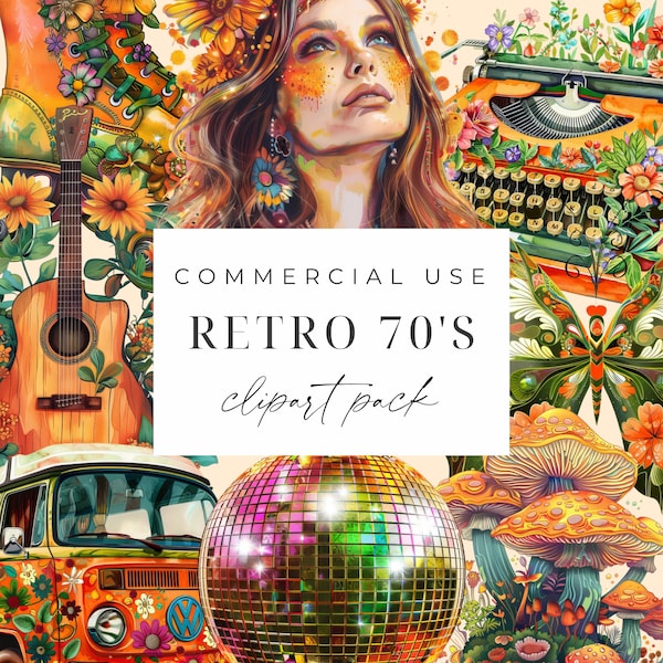 70s Clip Art - Etsy