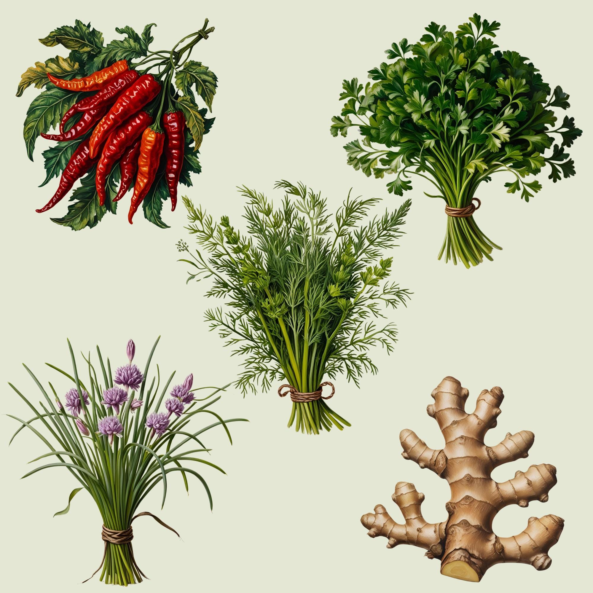 Herbs Clipart PNG Medicinal Herbs Clipart Illustration Watercolor ...