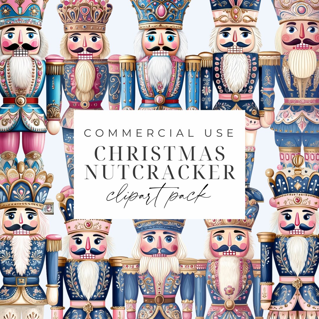 Christmas Nutcracker Clipart Pngs Watercolor Nutcracker Clipart ...