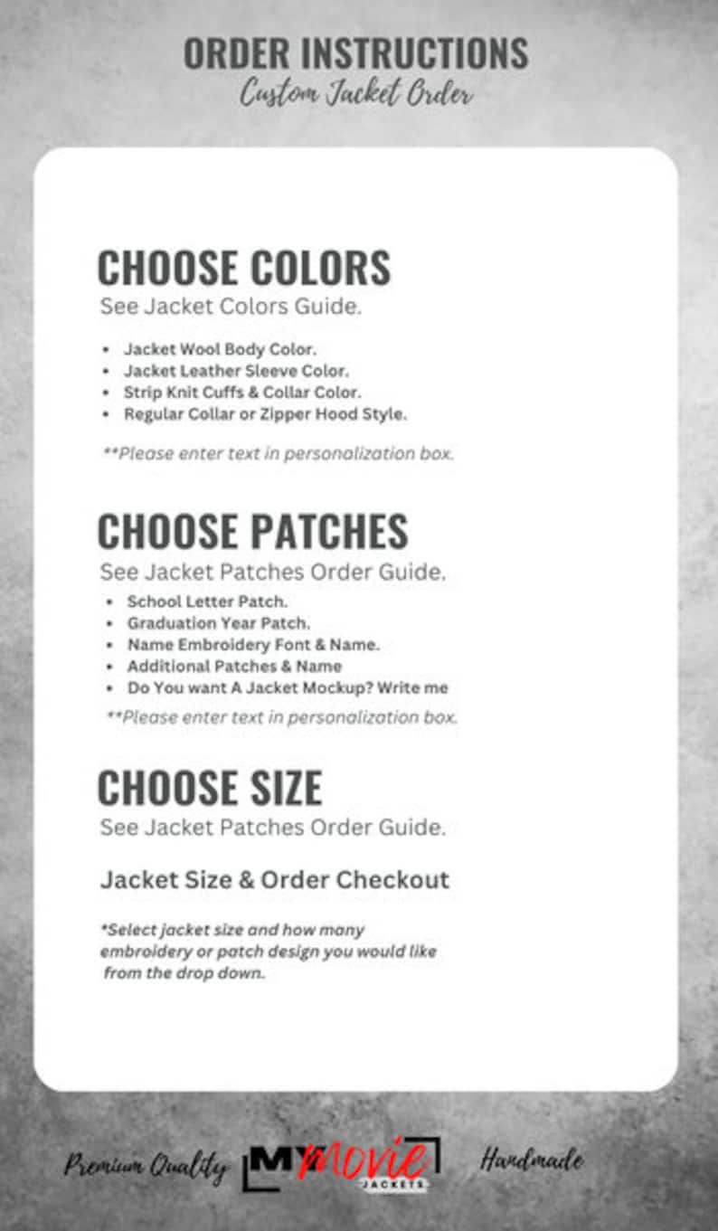 Custom Varsity Letterman Jacket Personalized Embroidery Name & Patches ...