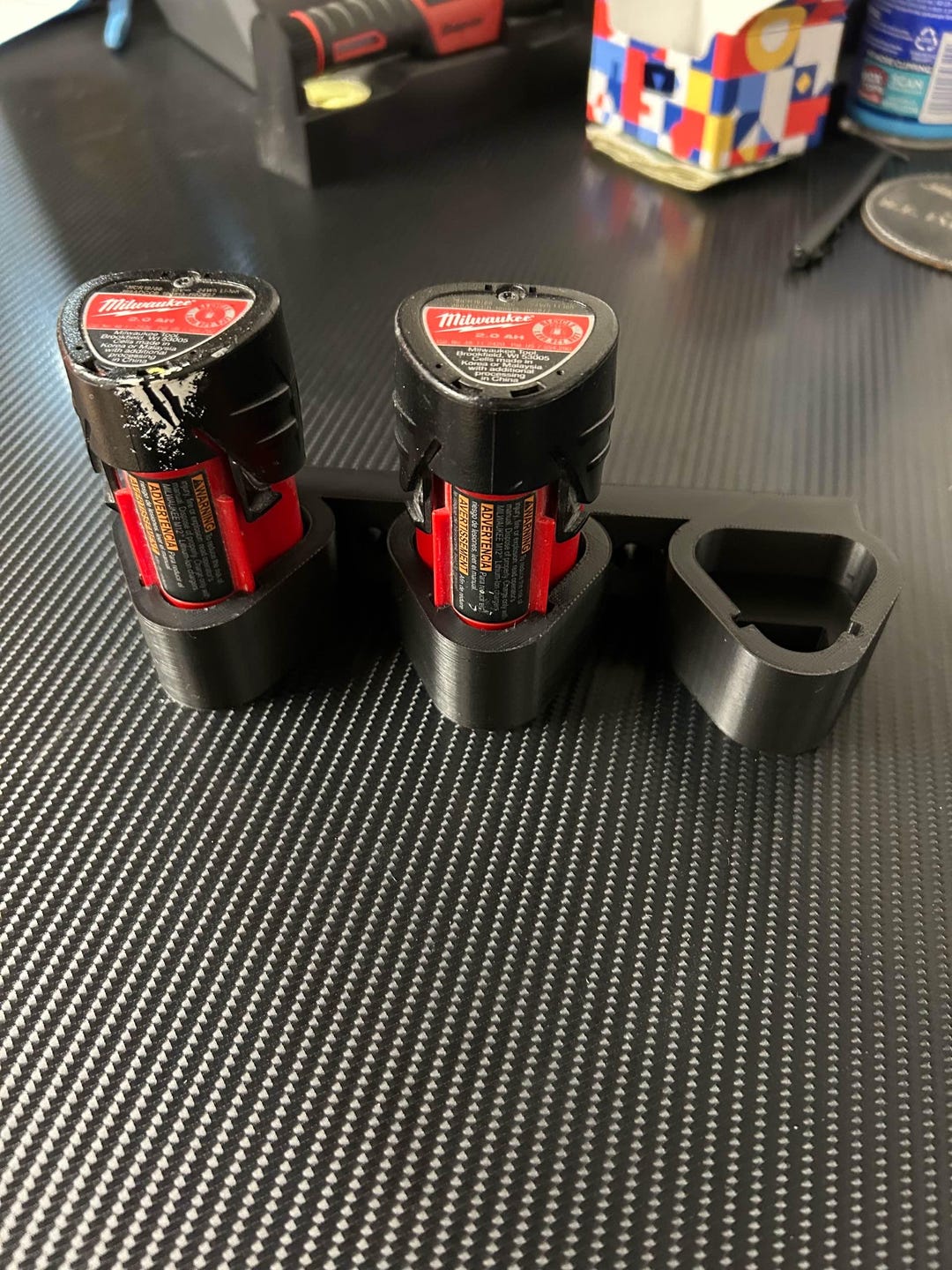 Milwaukee M12 Battery Mount - Etsy