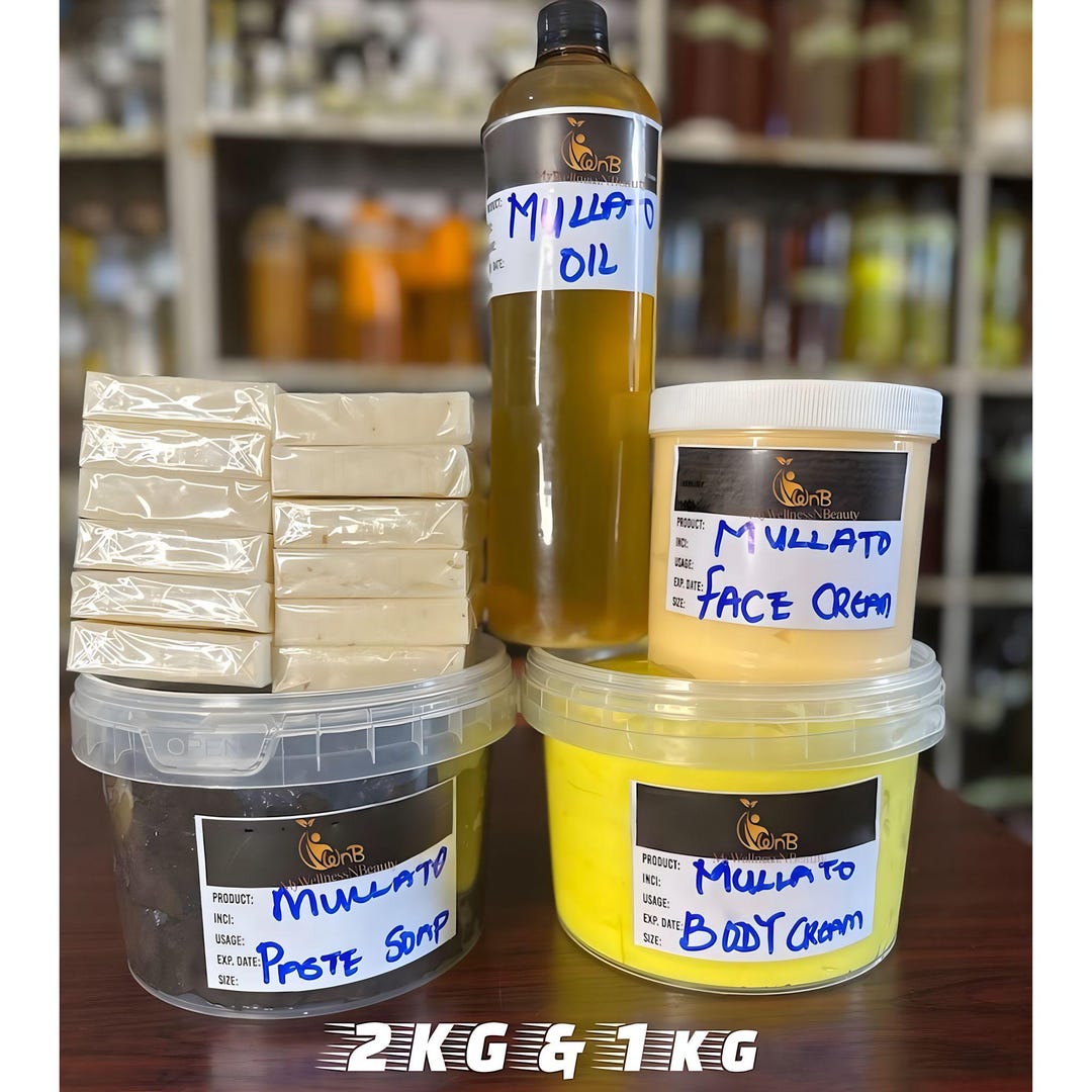 2kg Molato Jumbo Combo Pack , Triple Action Body Cream, Face Cream ...