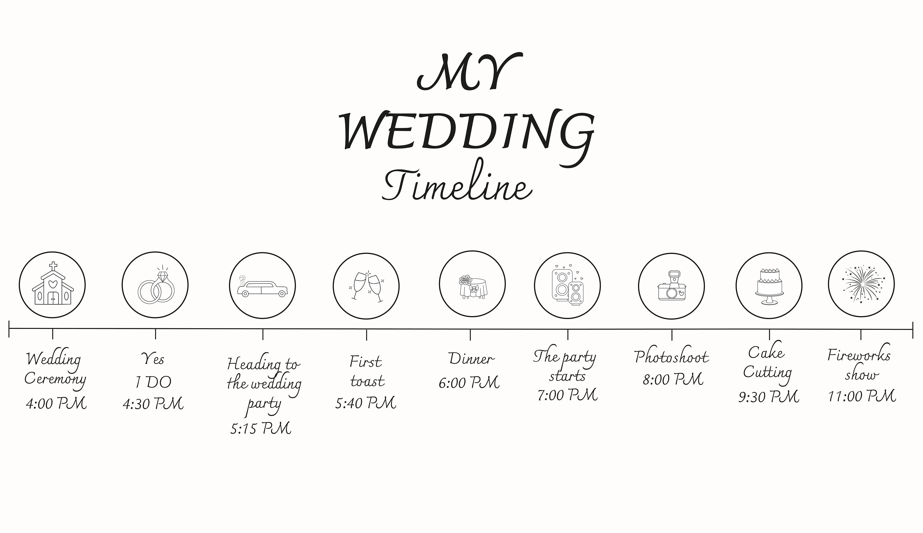 Wedding Icons / Marriage Icon Pack / Wedding Elements Clipart / SVG ...