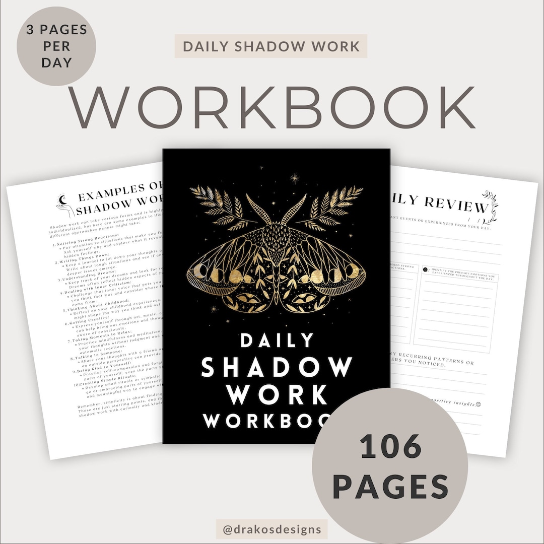Shadow Work Workbook and Ebook: A Guide to Self-discovery and Healing ...