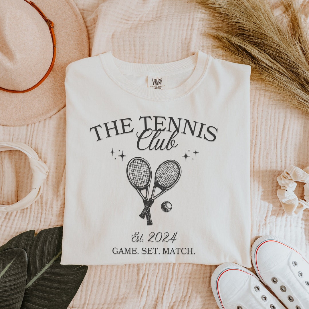 Tennis Shirt, Tennis Sweatshirt, Tennis Club Shirt, Tennis Player Gift ...