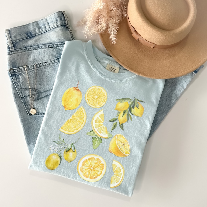 Lemon Shirt - Etsy