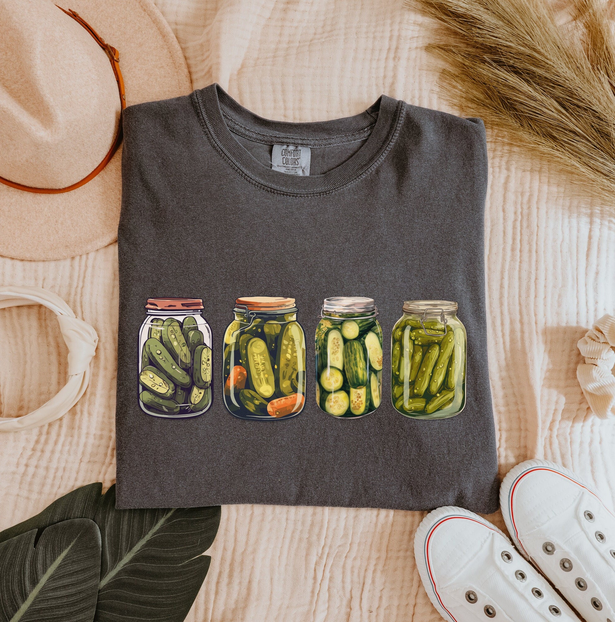 Vintage Canned Pickles Shirt, Pickle T-shirt, Pickle Jar Shirt, Canning ...