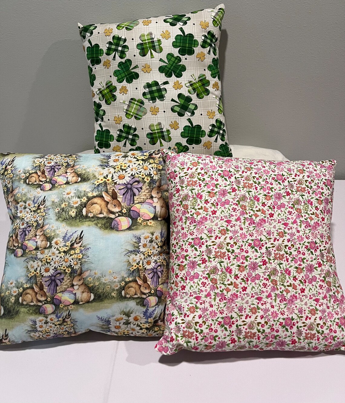 Pillow Covers 16” Variety of Material With Option to Customize. Easily ...