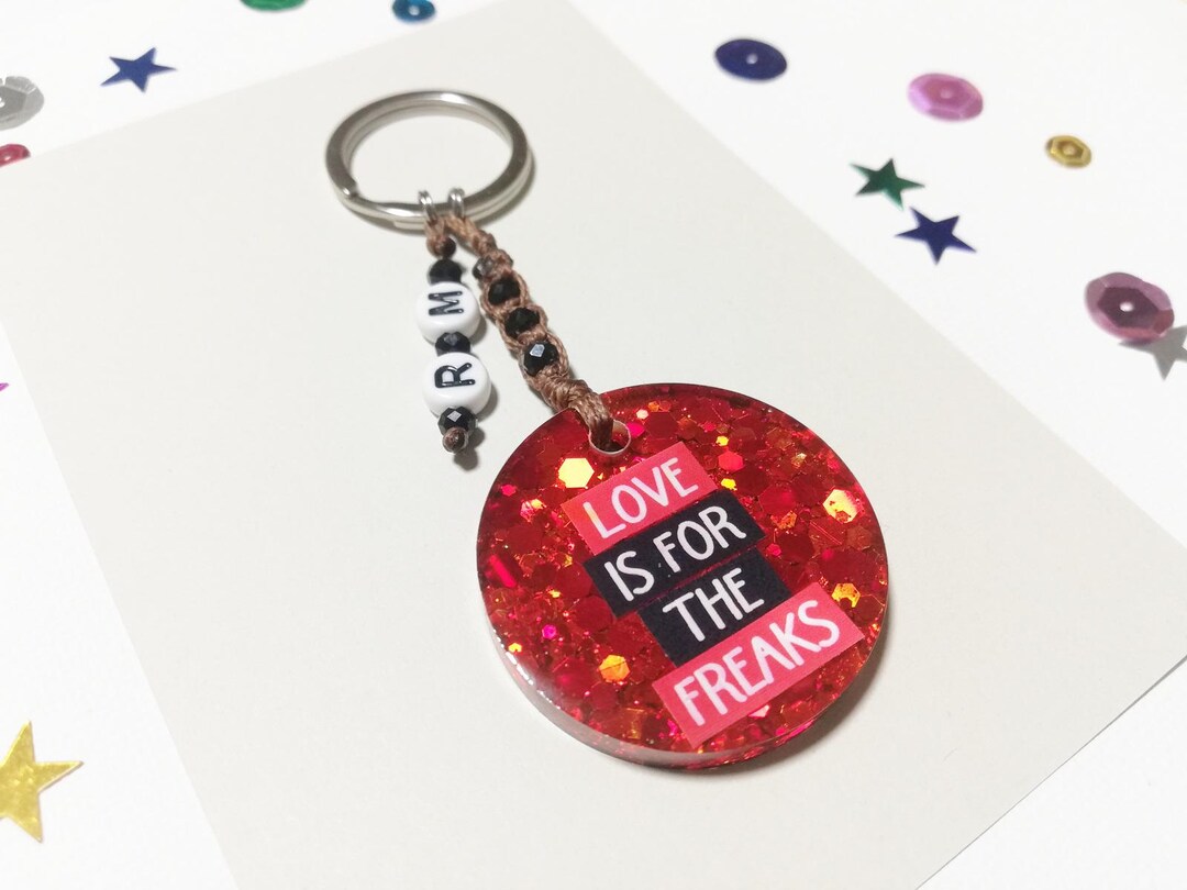 RM Kim Namjoon Bts Lyrics Keychain, BTS Merch, RM Bias Fan Merch, Army ...