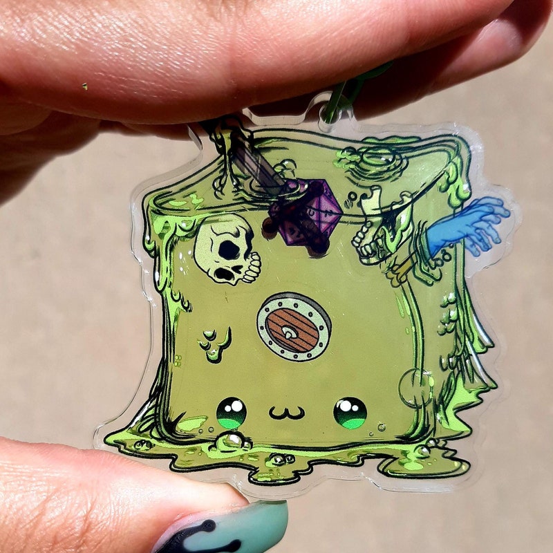 Liquid Keychain - Etsy