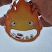Fire Spirit Shaker Keychain | Castle Demon Acrylic Charm | Anime Kawaii ...