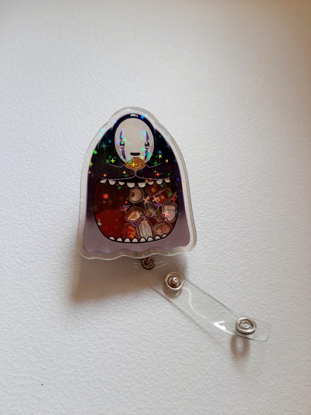 Faceless Spirit Shaker Badge Reel | Kanaoshi Spirit Shaker Retractable ...