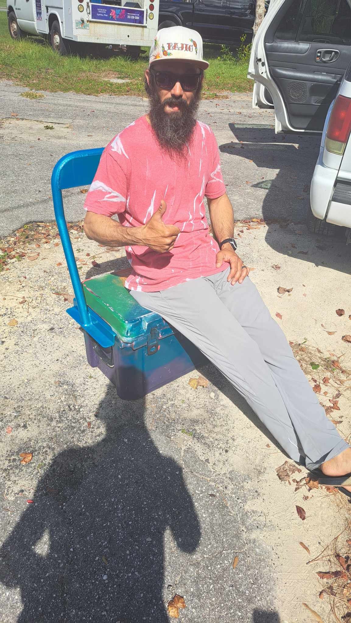 Cooler Backrest Grab Bar Custom Built All Aluminum, Can Build for Yeti ...