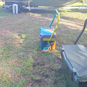 Cooler Backrest Grab Bar Custom Built All Aluminum, Can Build for Yeti ...