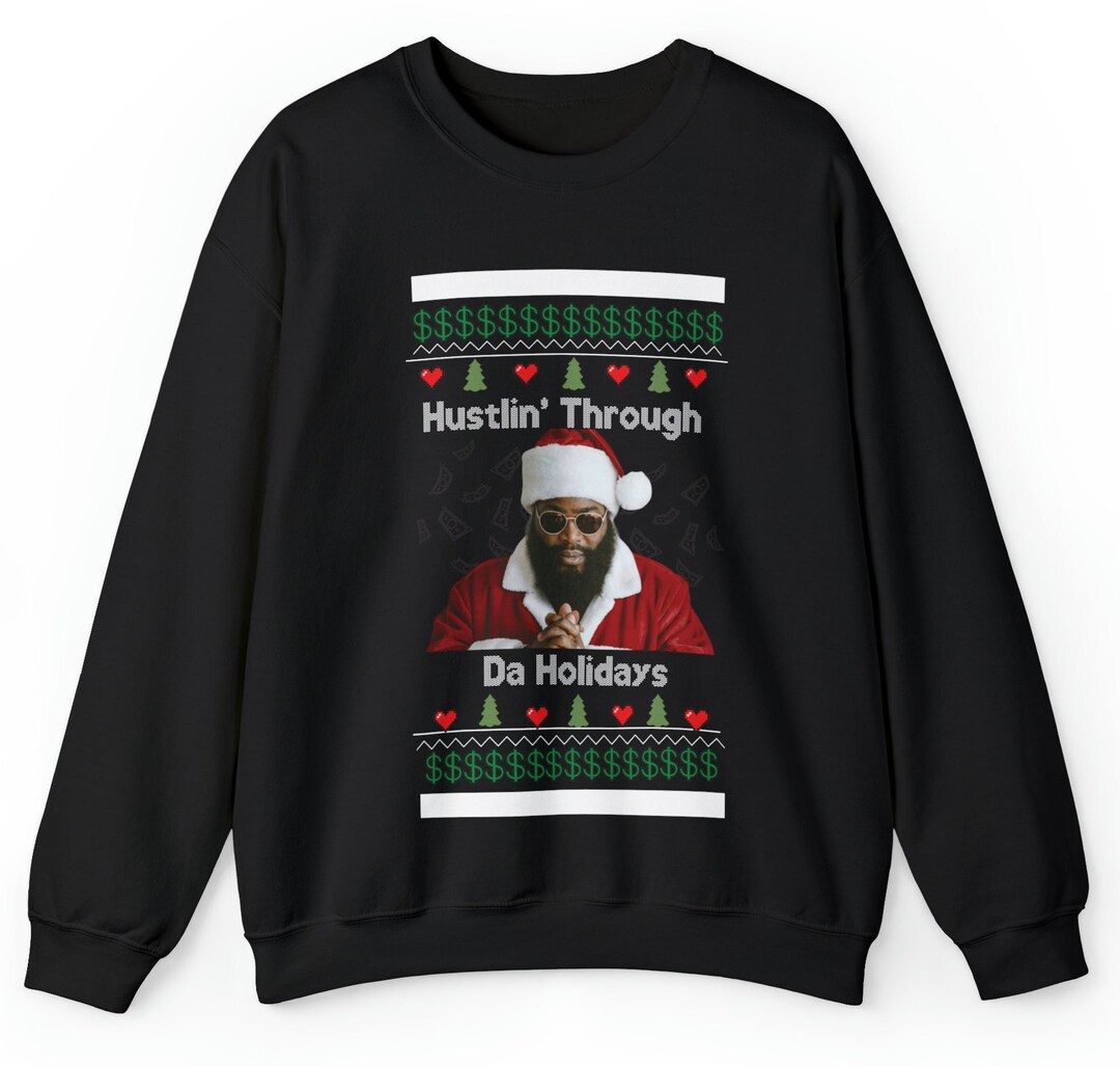Ugly Christmas Sweater: Rick Ross- Hustlin' - Etsy