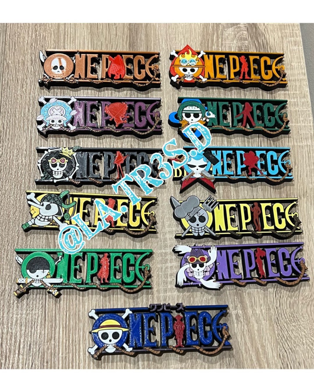 Poster Logo Sign One Piece - Etsy