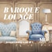 Baroque Lounge Miniature Furniture Set - Elegant DIY Paper Cutouts - Etsy