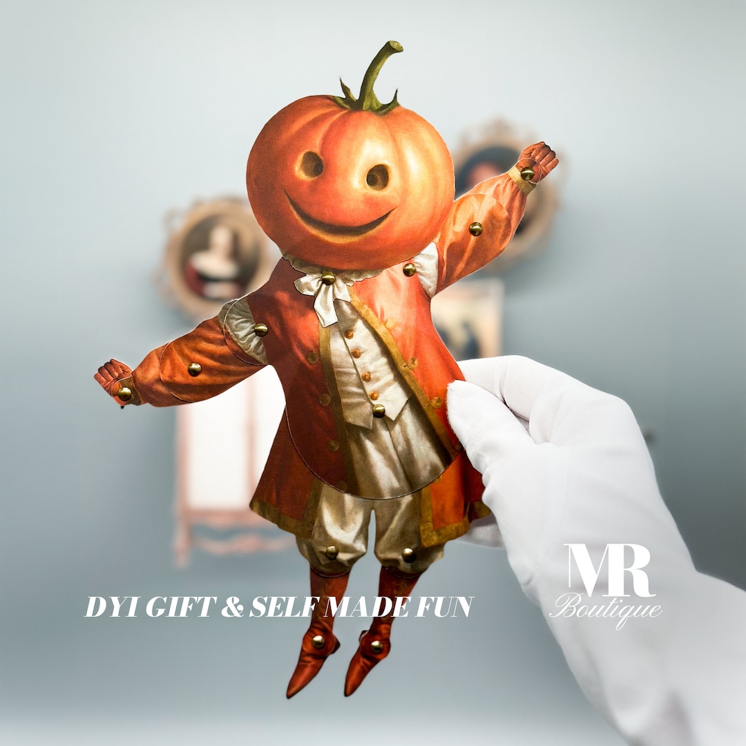 Tomato Tim Movable Paper Doll DIY Craft Kit, Fun Home Decor, Unique ...