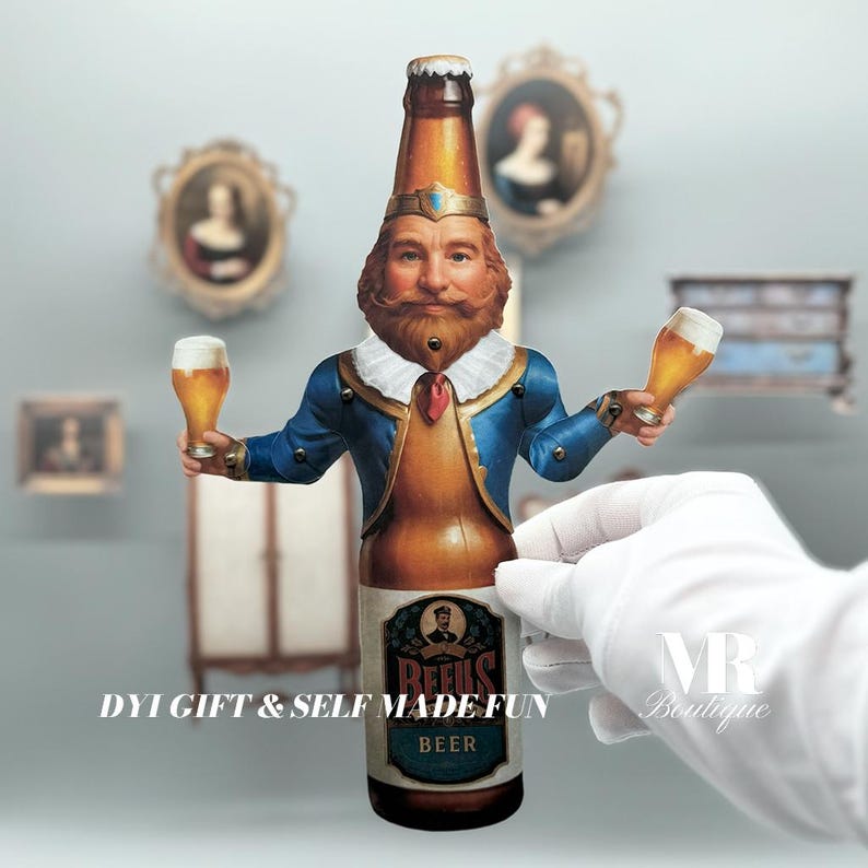 Beery Beer Movable Paper Doll DIY Kit: SOULFUL DRINKS (digital Download ...