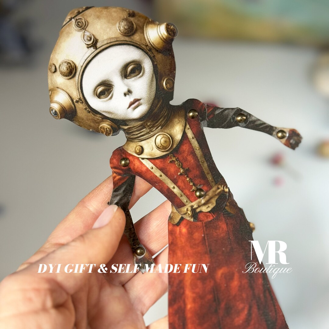 Mr. Martian: the Red Planet Explorer – an Articulated Steampunk Paper ...