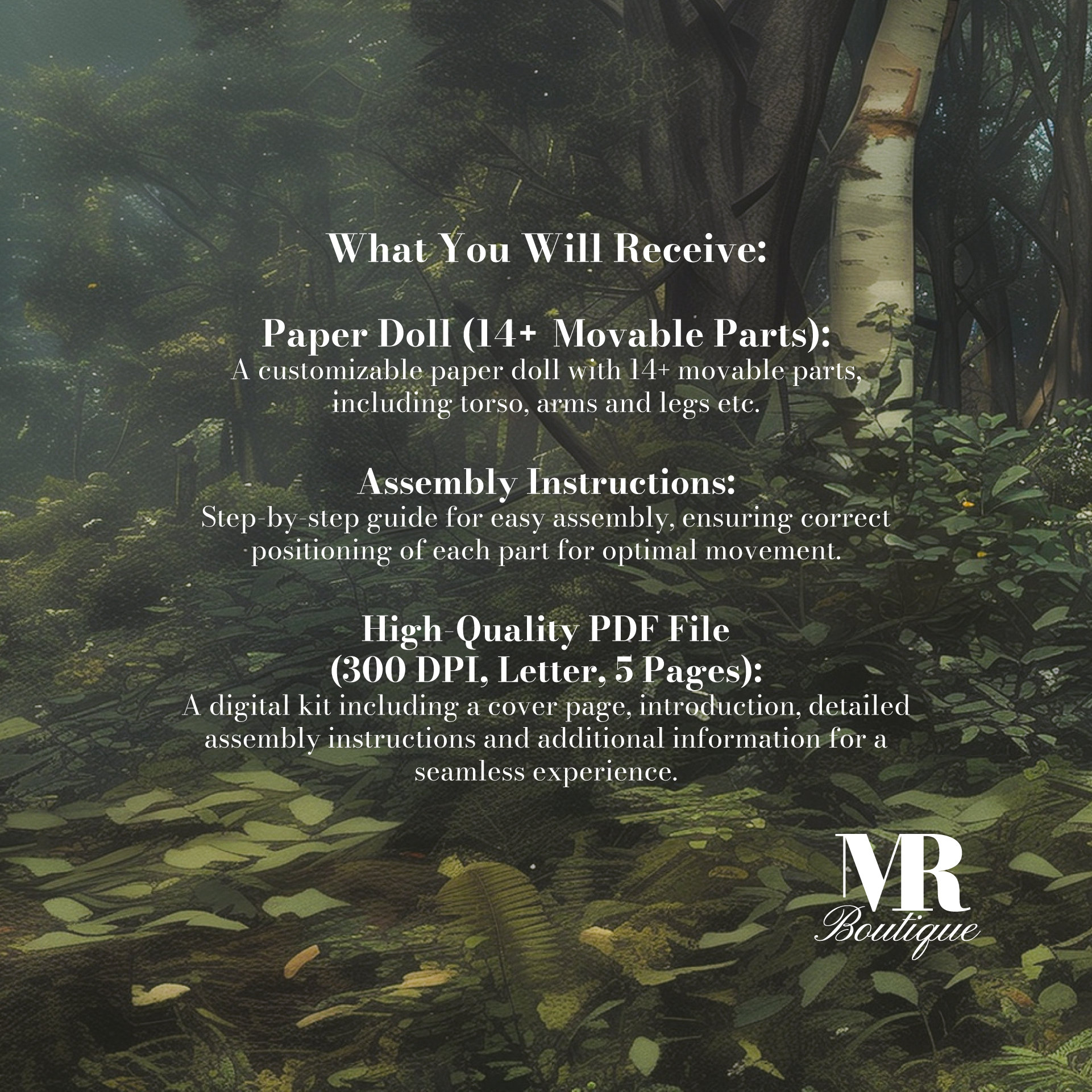 Yawn Guppy Movable Paper Doll, DIY Fantasy Craft Kit, Fun Creative ...