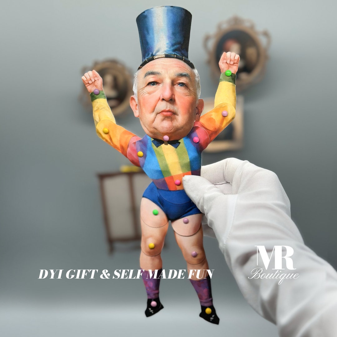 Pride Dad Movable Paper Doll DIY Pride Craft Kit, LGBTQ Celebration ...