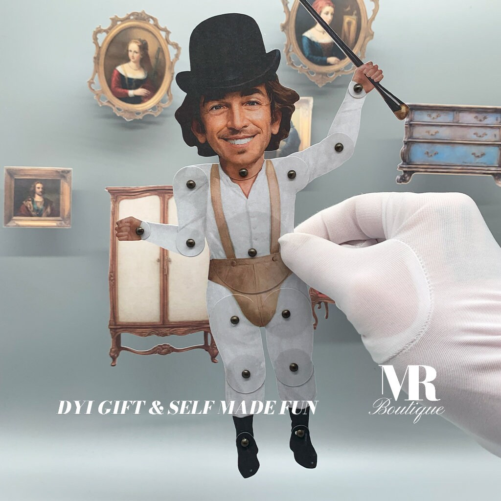 Axel Movable Paper Doll DIY Kit: Clockwork Chronicles (digital Download ...