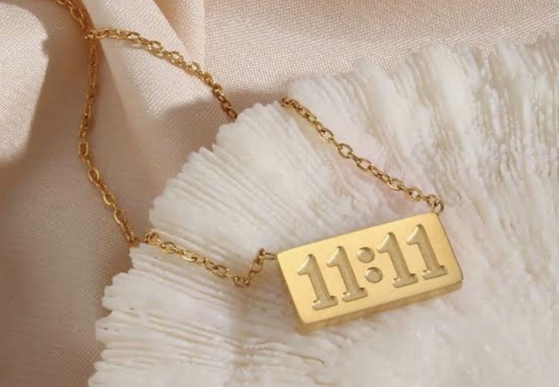 Custom Name Necklace, 18K Gold Plated Name Necklace, Personalized Name ...