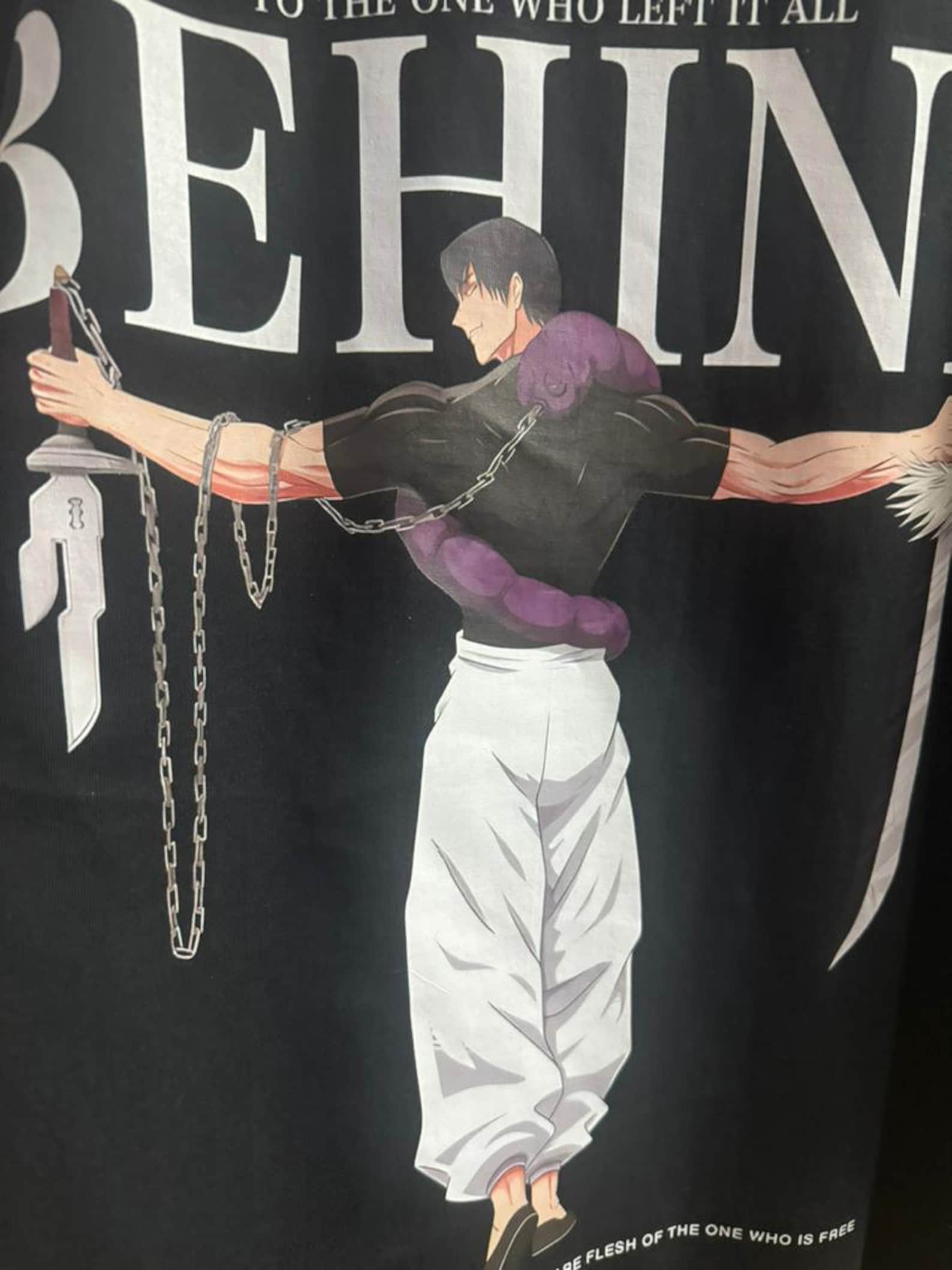 Toji X the One Who Left It All Behind JJK Anime Streetwear - Etsy UK