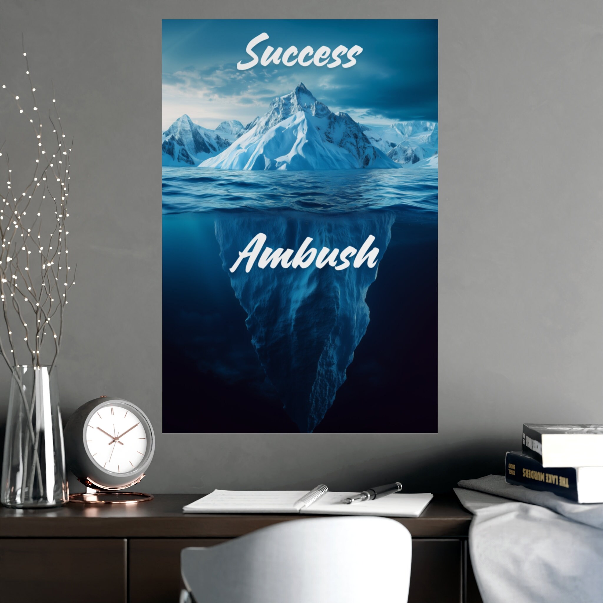 Motivational Poster, Wall Art, Home Decor, Last Minute Gift ...