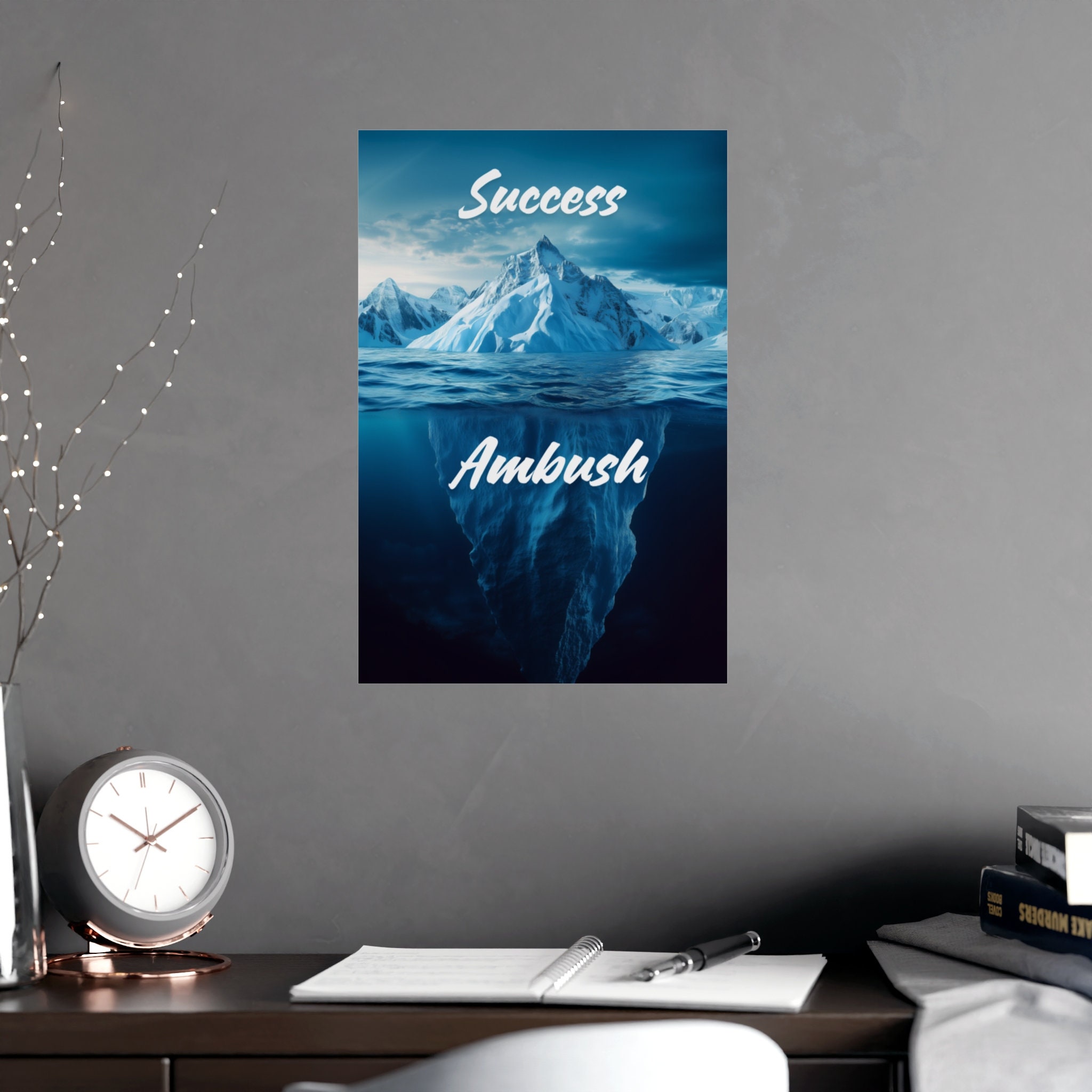 Motivational Poster, Wall Art, Home Decor, Last Minute Gift ...