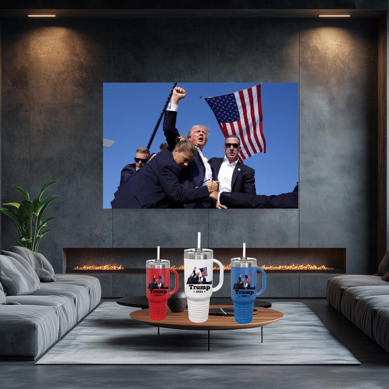 Trump Canvas Wall Art - Etsy
