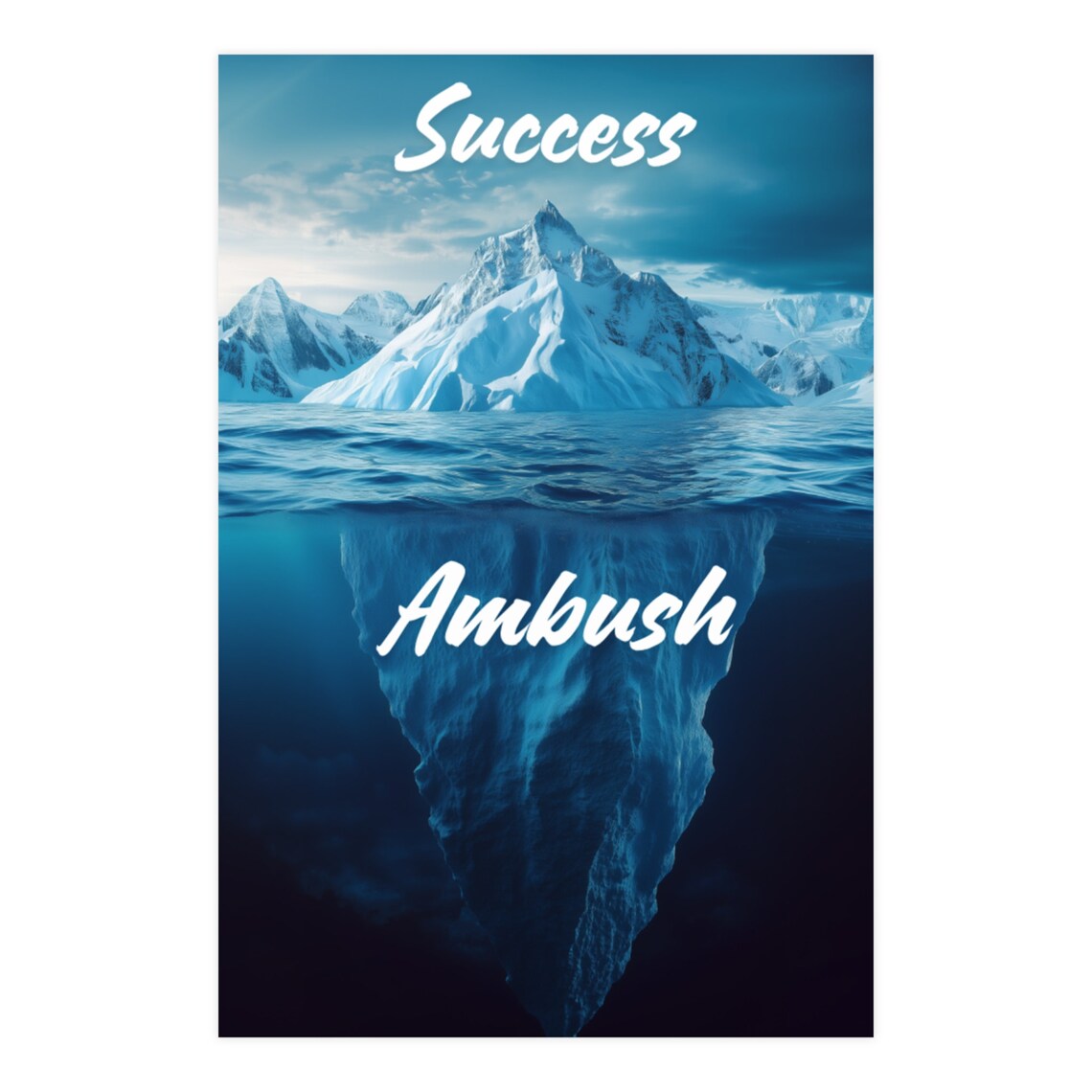 Motivational Poster, Wall Art, Home Decor, Last Minute Gift ...