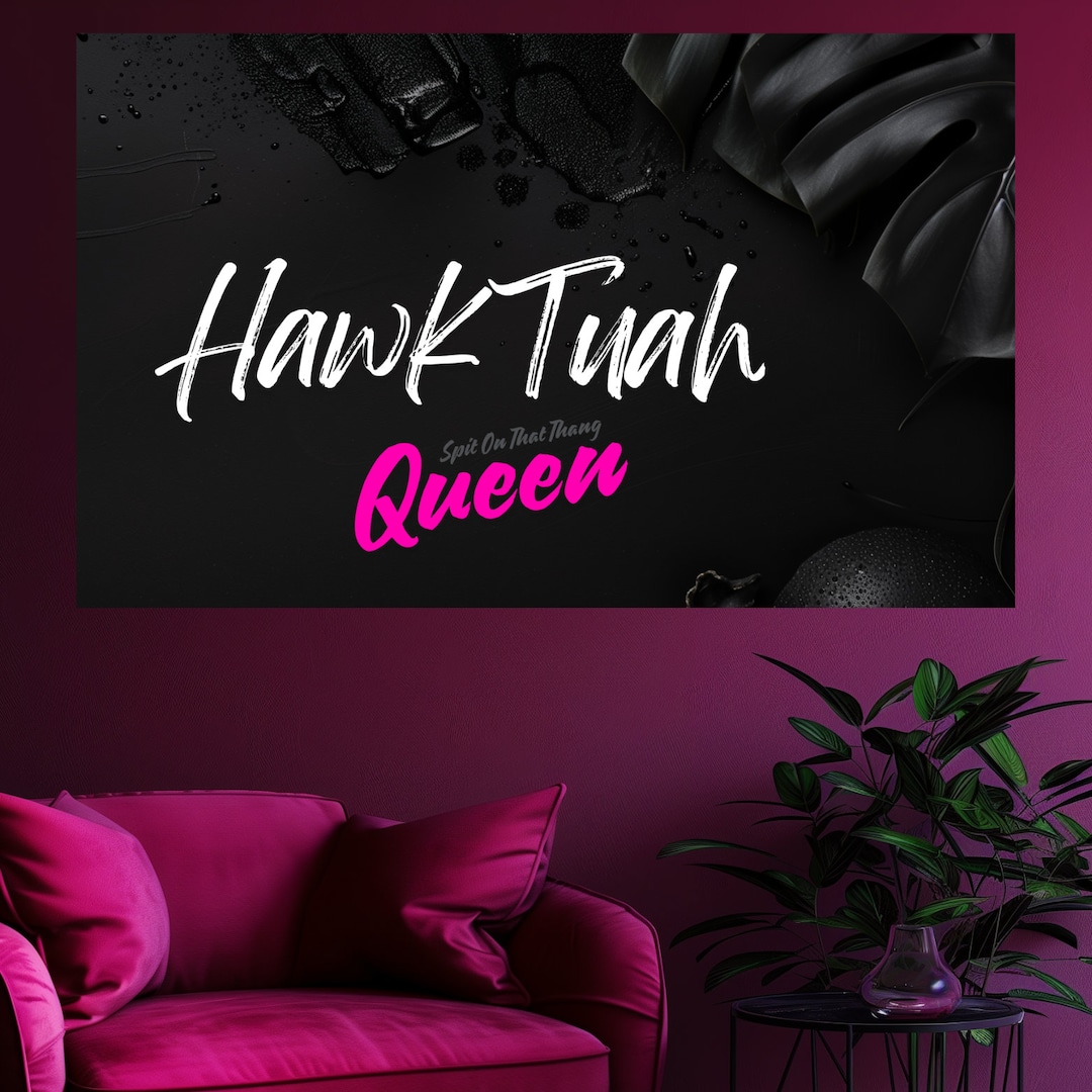 Hawk Tuah Tapestry, Limited Edition - Etsy