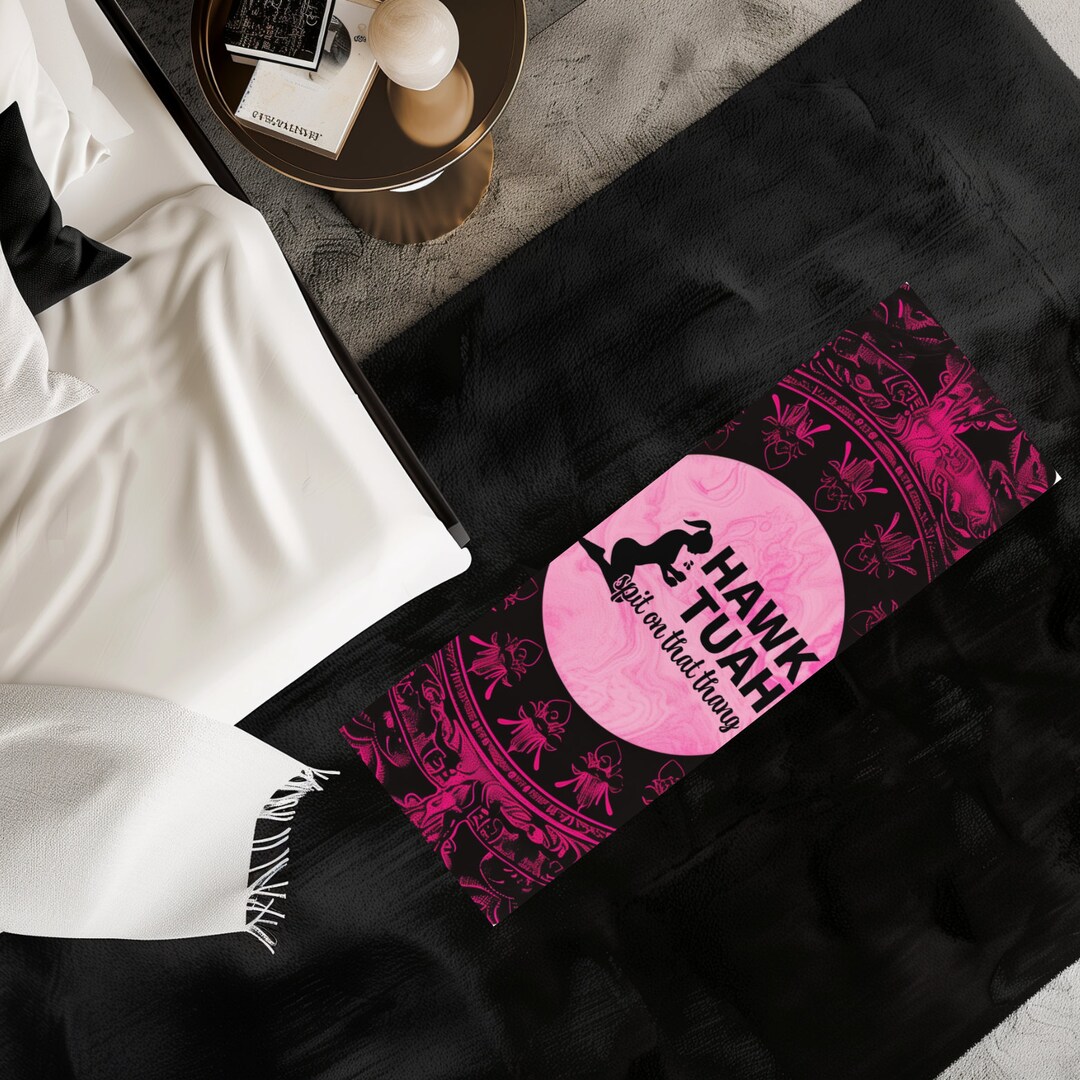 Rubber Yoga Mat, Hawk Tuah, Limited Edition, Gifts for Her - Etsy