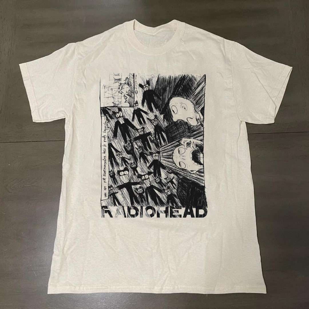 Radiohead New Vintage Band T Shirt, Radiohead Retro Concert T-shirt ...