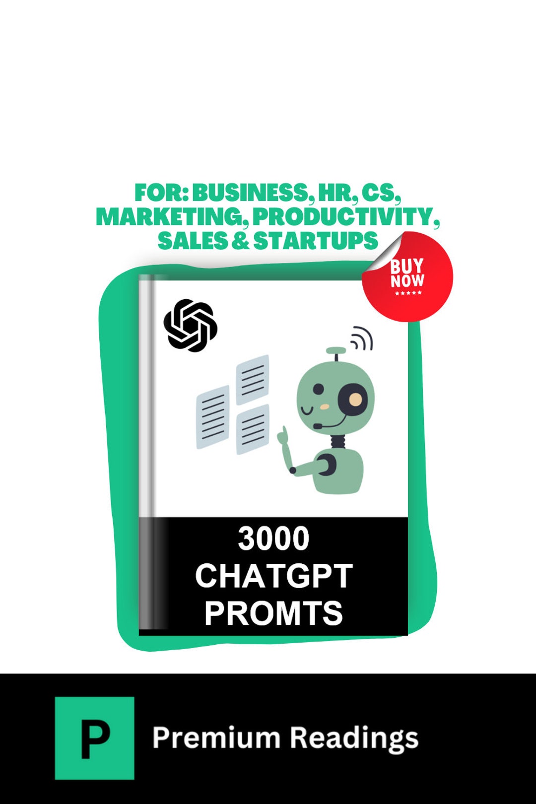 3000 Chatgpt Prompts - Etsy