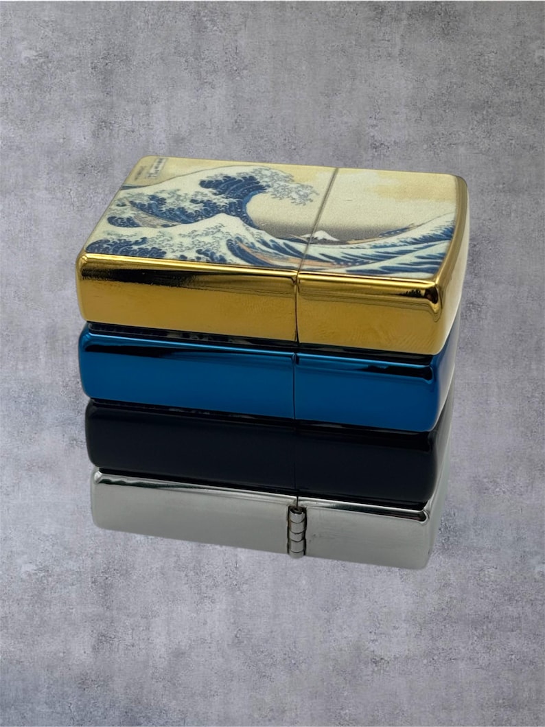 Great Wave of Kanagawa Personalized Lighter, Japanese Style Lighter - Etsy