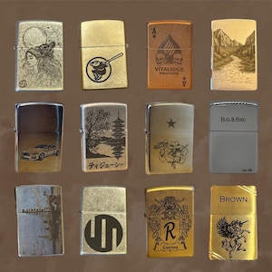 Custom Engraved Lighter: Personalized Keepsake Gift - Etsy