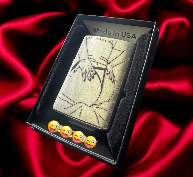 Custom Boudoir Engraved Authentic Lighter - Spicy & Seductive Photo ...