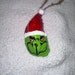 Grinch Oyster Shell Ornament - Etsy