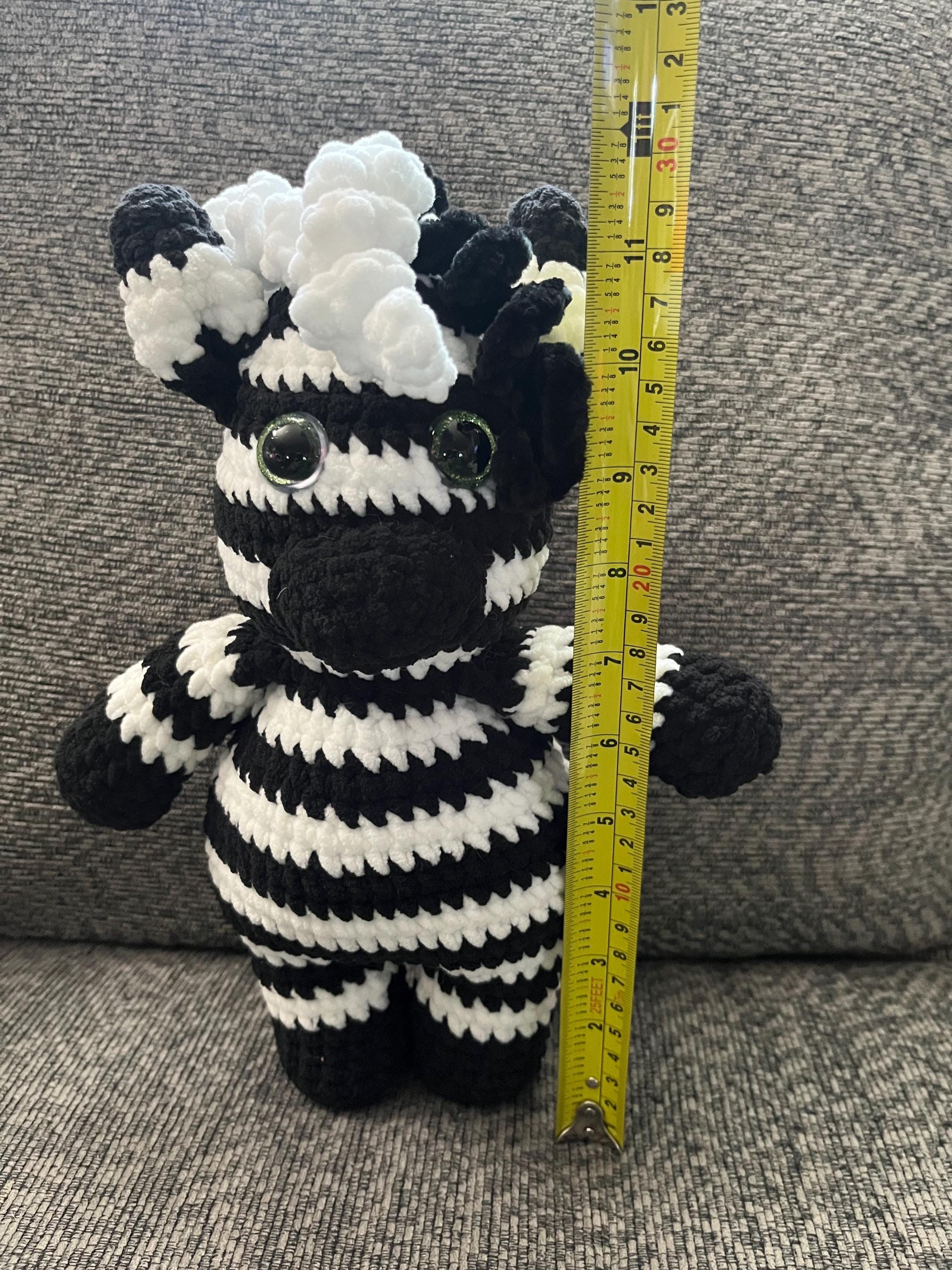 Zoe the Low Sew Zebra Crochet Pattern - Etsy